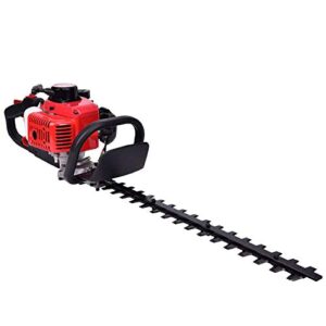 EASYG 23.6cc Hedge Trimmer,24 in 2-Stroke Powerful Gas Hedge Trimmer,Comes with Safety Accessories