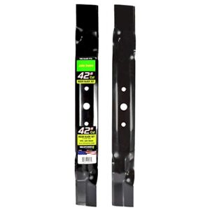 maxpower 561806b 2-blade set for 42″ cut john deere, gx20249, gx20433, gy20567