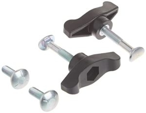 arnold universal t-handle bolts, 4 bolts and 2 handles