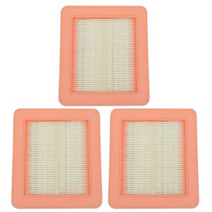 hipa 17211-z8b-901 air filter for honda gcv160lao gcv190la hrr216k9 gc190la hrr216 hrb216 hrb217 hrc216 hrs216 hrt216 hrx217 hrz216 hu800awd lawn mower (3 pack)