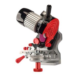 oregon professional compact 120-volt bench grinder, universal saw chain sharpener, for all chainsaw chains (410-120)