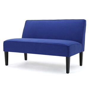 christopher knight home dejon fabric loveseat, royal blue, dimensions: 30.00”d x 50.00”w x 32.20”h