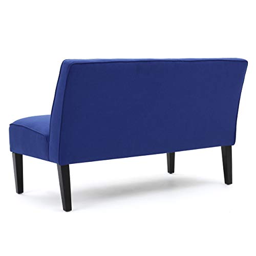 Christopher Knight Home Dejon Fabric Loveseat, Royal Blue, Dimensions: 30.00”D x 50.00”W x 32.20”H