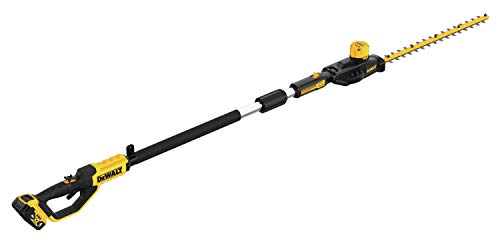 DEWALT 20V MAX Hedge Trimmer Kit, Cordless, (1) FLEXVOLT Battery, Charger & Accessories (DCPH820M1)