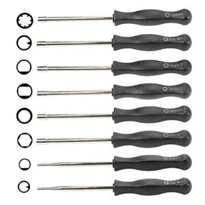 savior 8pcs carburetor adjustment tool carb screwdriver kit for poulan echo husqvarna carftsman homelite common 2 cycle small carb engine