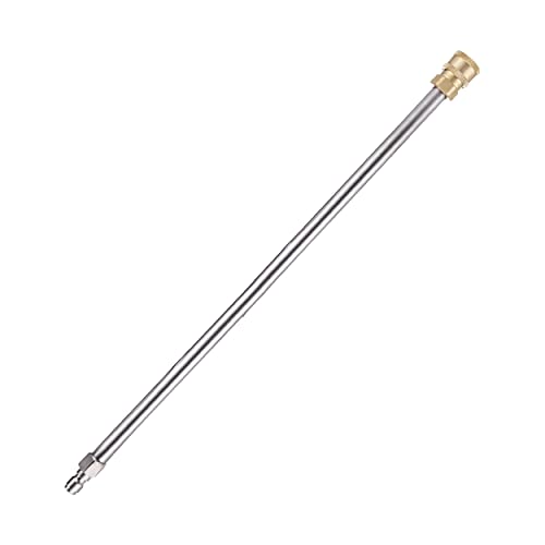 M MINGLE Pressure Washer Extension Wand, Power Washer Lance, 17 inch, 1/4 inch Quick Connect