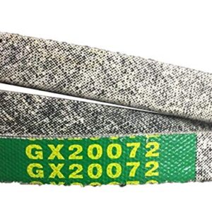 EM Parts Mower Deck Belt - 42" - GX20072 - Compatible with John Deere LA100 LA105 LA110 LA115