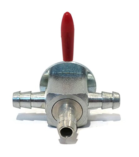 The ROP Shop Gas Fuel Shut-Off Valve Two-Way for Zero Turn Lawn Mower ZTR Garden Tractor