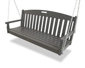 trex outdoor furniture yacht club swing