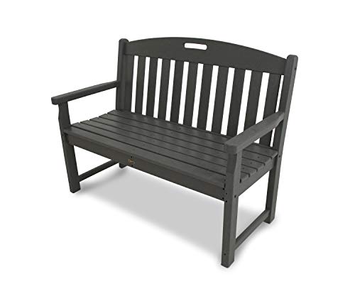 Trex Outdoor Furniture TXB48SS Yacht Club 48" Bench, Stepping Stone