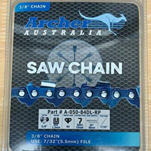 24" 3/8-050-84DL Archer Ripping Chainsaw Chain replaces 72RD084G A1EP-RP-84E