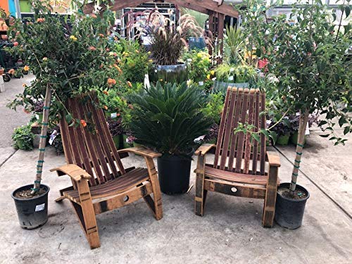 Wine Barrel Adirondack Chair