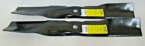 Earthtec 2 Predator Blades Compatible for John Deere M170642 X330 X350 X354 Z335M Z345M Z345R 42"