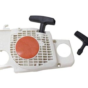 Poweka Recoil Pull Starter, Start Handle Fit for Stihl Ms170 Ms180 Ms180c 017 018 Chainsaw Replace 1130 080 2100