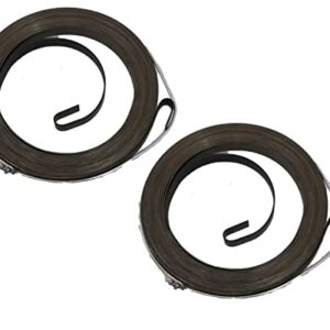 deawater 2PCS Starter Spring 155-244 for Echo Most Trimmers, Hedge Trimmers and blowers 17722042030, 17722044330, GB34025, Black