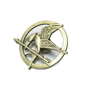 Mimiki Hunger Games Movie Mockingjay Prop Rep Pin Metal