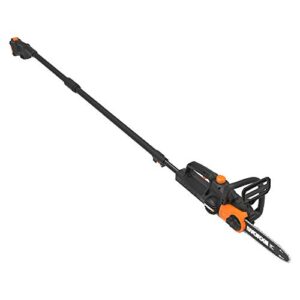 Worx WG323 20V Power Share 10" Cordless Pole/Chain Saw with Auto-Tension (Battery & Charger Included) and WG261.9 20V Power Share 22" Cordless Hedge Trimmer (Tool Only)