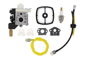 carburetor air filter fuel line spark plug tune-up kit for echo pe-200 srm-210 srm-230 srm-225 gt-200r gt-230 gt-231 pas-230 pas-231 pe-230 weeder weed eater string hedge trimmer brushcutter edger