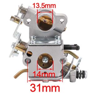 Hipa C1M-W26C 545070601 Carburetor for Poulan Pro P3314 P3816 P4018 PP4218 P4018WTL PP3416 PP3516 PP3516AVX PP4218AVX SM4218AVX SM4518AVX Gas Chainsaw