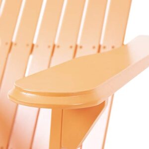 Christopher Knight Home Doris Outdoor Adirondack Chair (Set of 2), Tangerine