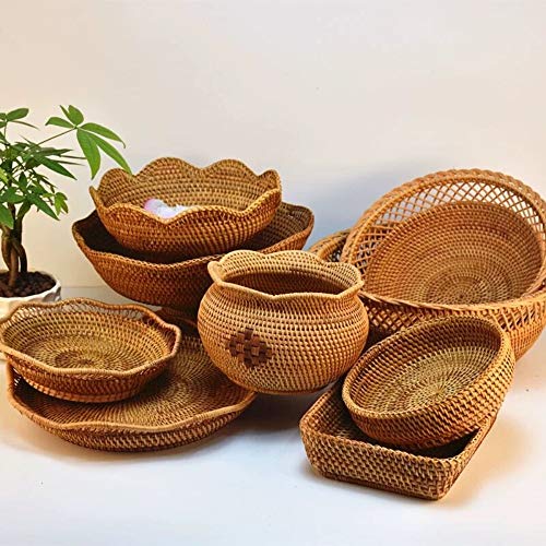 Wood Grain Flat Synthetic Rattan Repair Material Plastic Rattan Wicker Repair Kit Wicker Patio Furniture Repair, Used for Weaving and Repairing Chairs, Tables, Storage Baskets