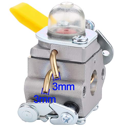 Hipa 308054043 Carburetor for Ryobi Homelite 308054013 308054003 308054077 309368003 BC30 CS26 CS30 TP30 TP26 EX26 SS26 SS30 SX135 25cc 26cc 30cc Trimmer Leaf Blower UT33600A RY09050 C1U-H60