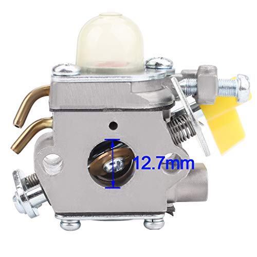 Hipa 308054043 Carburetor for Ryobi Homelite 308054013 308054003 308054077 309368003 BC30 CS26 CS30 TP30 TP26 EX26 SS26 SS30 SX135 25cc 26cc 30cc Trimmer Leaf Blower UT33600A RY09050 C1U-H60