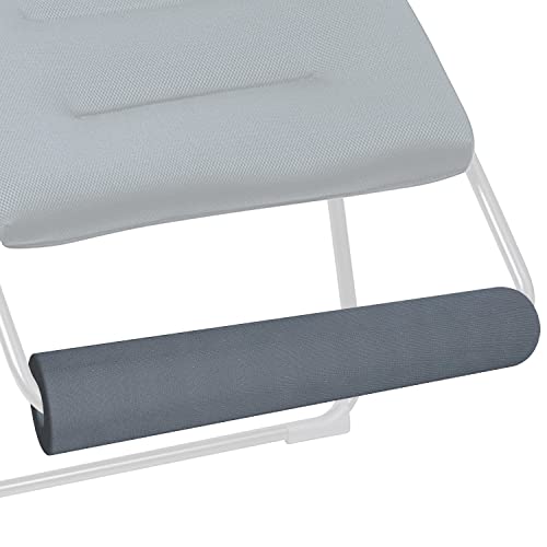 YUJHON Zero Gravity Chair Cushion for Foot Rest Foldable and Soft Chair Footrest Pads Relieve Your Feet and Legs Suitable for Outdoor and Lawn Loungers,Reclining Patio Lounge Chairs（Grey）