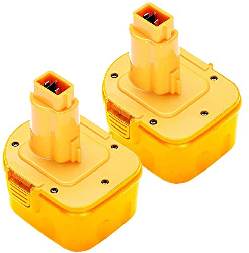 VANON [Upgraded to 4800mAh] Ni-MH 12V DW9071 DC9071 Replacement for Dewalt 12Volt Battery DW9072 DE9037 DE9071 DE9072 DE9074 DE9075 152250-27 397745-01,2-Pack