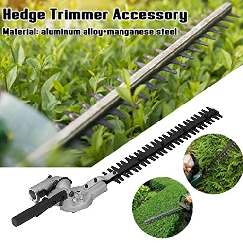 SWOQ Hedge Trimmer Head, Hedge Trimmer Accessory Durable 26mm Convinient for Gardening for Brush Cutters Trimmer