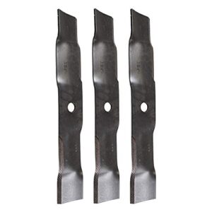 john deere m127673 mulching blades 3-pack 48″ decks gx lx x 280 289 300 325 335 345 500 590 710 750 940 mowers tractors