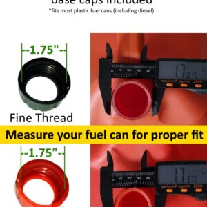 EC Depot Replacement Gas Can Spout Kit with Vent