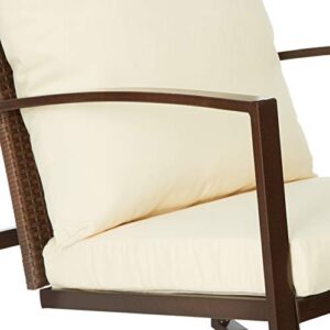 W HOME Rocker 3 PCs Furniture Set, Brown