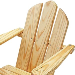 Little Colorado Classic Toddler Adirondack Chair – Easy Assembly Kids Adirondack Chair/Safe for Children/Handcrafted in The USA (Unfinished)