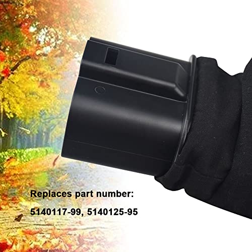 5140125-95 Leaf Blower Vacuum VAC Shoulder Bag - Compatible with Black & Decker Replaces 5140117-99, Fits BV2900 BV3100