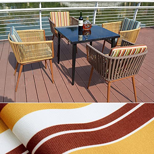 TECOSARA Patio Cushion Cover Replacement 42 X 18 X 3 inch, Outdoor Patio Bench/Settee Cushion Slip Cover, Waterproof Fitted Loveseat Sofa Chair Seat Slipcover