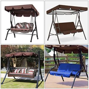 Cabilock Outdoor Furniture Outdoor Swing Swing Protecting Cover Swing Canopy Replacement Cover Swing Roof Cover Swing Protector for Outdoor Outdoor Furniture Porch Swing