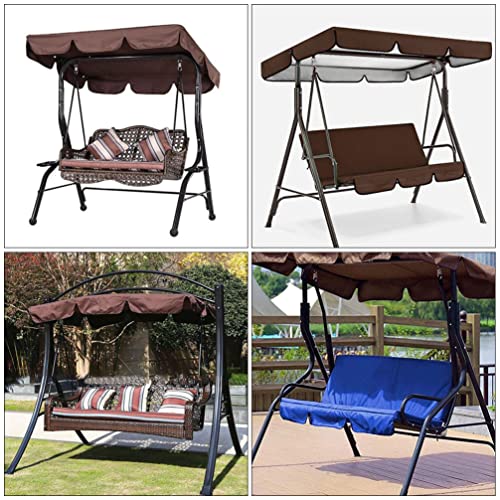 Cabilock Outdoor Furniture Outdoor Swing Swing Protecting Cover Swing Canopy Replacement Cover Swing Roof Cover Swing Protector for Outdoor Outdoor Furniture Porch Swing