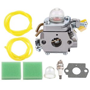 atvatp 308054077 308054043 carburetor for ryobi ex26 ss26 ss30 carburetor homelite 308054015 308054028 308054034 309368003 985624001 25cc 26cc 30cc hedge string trimmer blower 900952001 filter