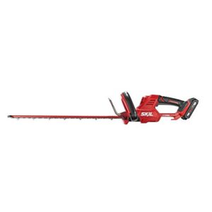 SKIL HT4222B-10 PWR CORE 20 22" Hedge Trimmer Kit, Includes 2.0Ah Battery and Charger