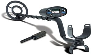 bounty hunter tk4gwp1 tracker iv metal detector in black