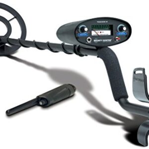 Bounty Hunter TK4GWP1 Tracker IV Metal Detector in Black