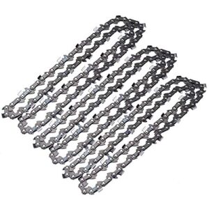 dalom cs-355t chainsaw chain for craftsman echo cs 355t poulan pl3314 s52 advancecut 14 inch chainsaw chain homelite sun joe cut off saw 91vxl052g 63pm52 3/8 lp .050″ 52 drive links 3 pack