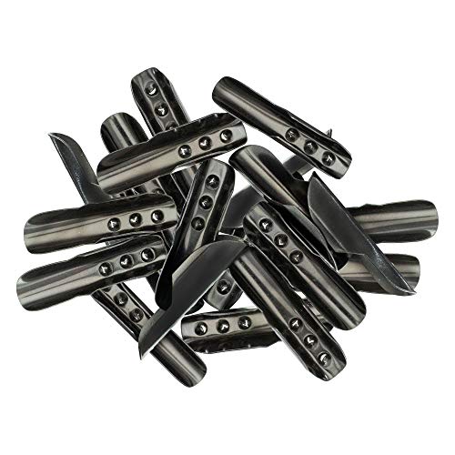 PARACORD PLANET 23 MM Gunmetal T-Bar - 25 Pack. for The end of Shoe Laces