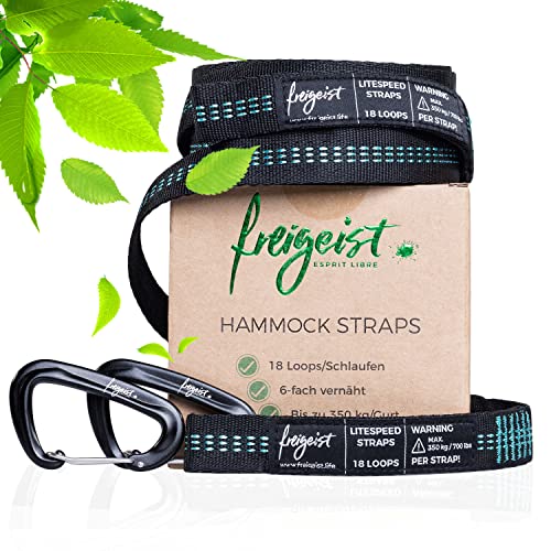 Hammock Tree Straps | Hammock Straps for Trees | Hammock Accessories for Camping | Hammock Hanging Kit | Tree Straps for Hammock Heavy Duty | Hammock Tree Hanging Kit