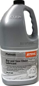 stihl 0781 516 5005 platinum bar and chain lubricant, 1 gallon