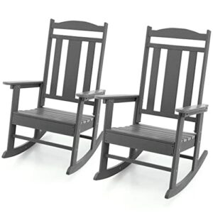 wyfdp 2 piece patio rocker rocker high back