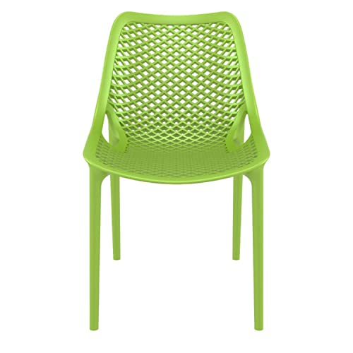 Compamia Air Outdoor Patio Dining Chair in Tropical Green (Set of 2)