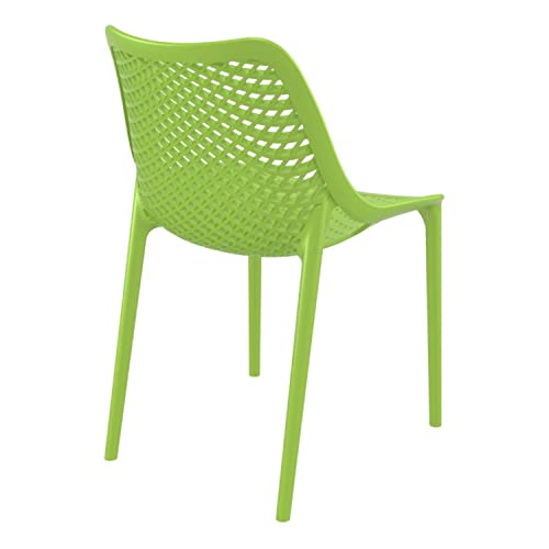 Compamia Air Outdoor Patio Dining Chair in Tropical Green (Set of 2)