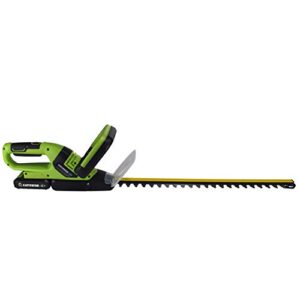 Earthwise LHT12021 Volt 20-Inch Cordless Hedge Trimmer, 2.0Ah Battery & Fast Charger Included